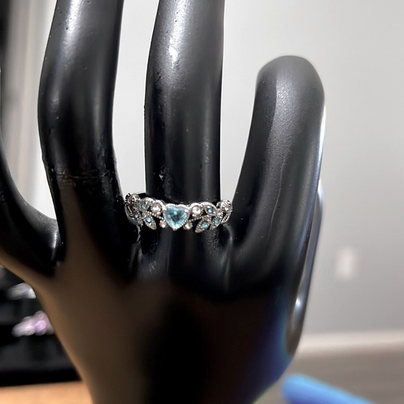 Jewelry | New Light Blue Silver Stone Ring | Poshmark
